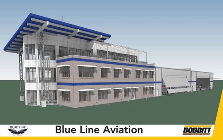 Blue Line Aviation and Bobbitt Break Ground on New State-of-the-Art ...
